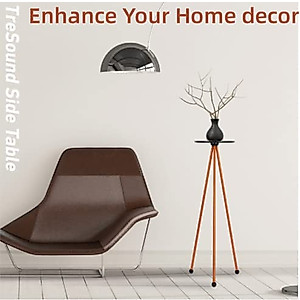 trettitre TreSound-Mini Bluetooth Speaker-Black & TreSound Side Table