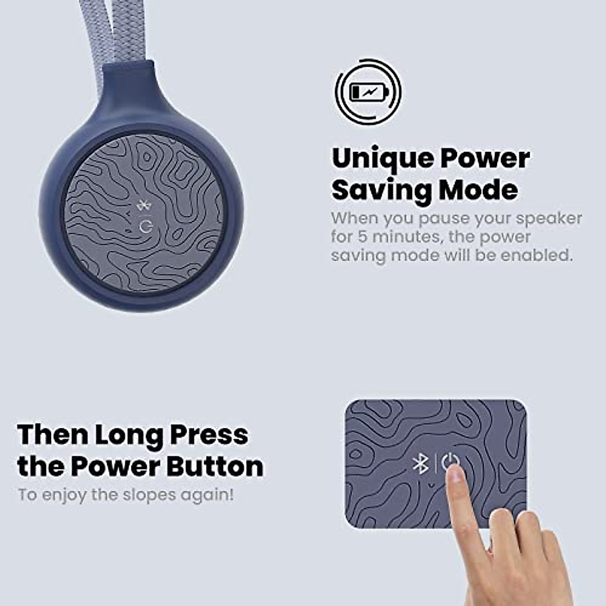 OutdoorMaster Wireless Bluetooth 5.0 Helmet Drop-in Headphones HD Speaker Chip Compatible with Audio-Ready Helmet with Built-in Mic for Motorcycling Easy Control Buttons IP45 Sweat-Resistance