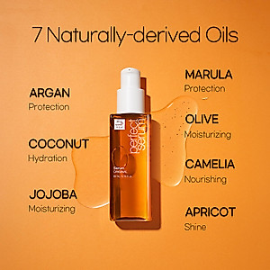 Mise En Scene PerfectSerum Original - HairOil for Frizzy & Dry, Hydration and Nutrition Hairy Essence for Damage Care, Korean HairCare Product, Hair Serum 2.71 Fl. Oz.