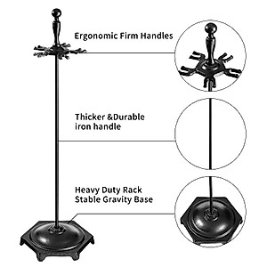 BeShiny 5 PCS Fireplace Tools Set Wrought Iron Fire Place Accessories Tools Modern Tool Poker Tongs Shovel Brush Stand