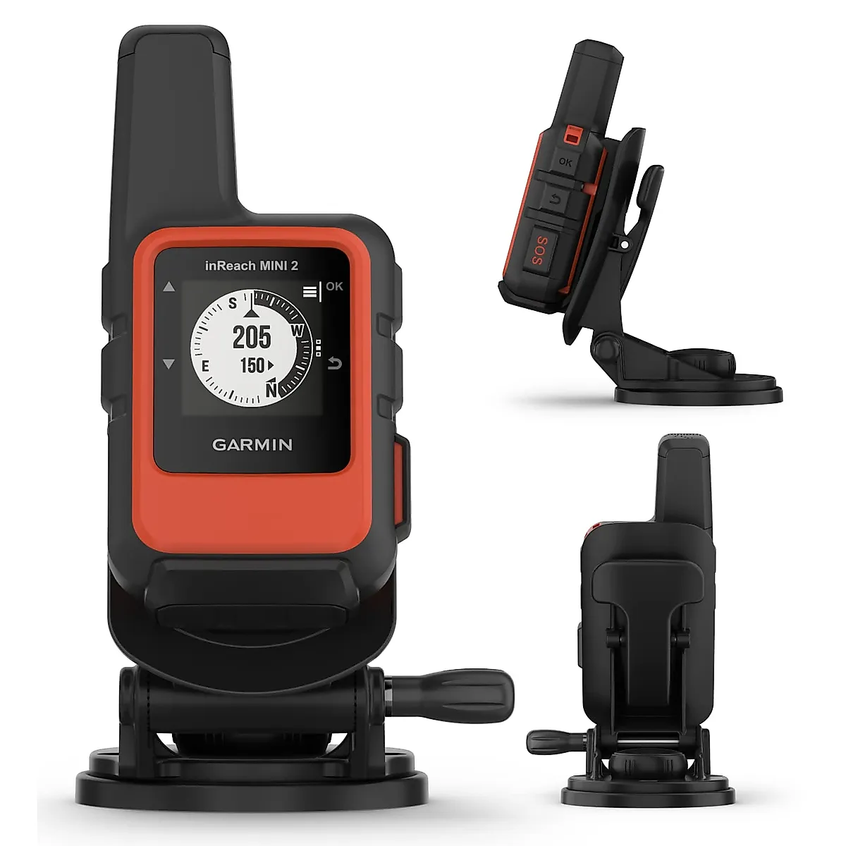 Wearable4U - Garmin inReach Mini 2 Marine Bundle, Compact Satellite Communicator, Portable Boating Handheld with Power Bundle