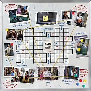 USAOPOLY CLUE Brooklyn Nine-Nine | Collectible Clue Board Game Featuring Comedy TV Show | Officially-Licensed Game About Brooklyn's 99th Precinct | Familiar Locations and Iconic Moments