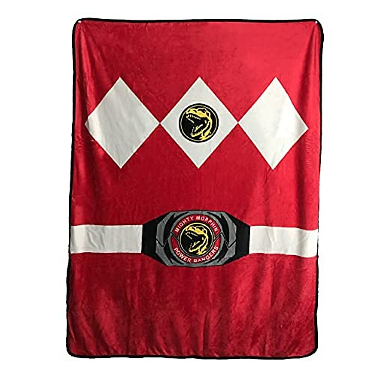 Power Rangers Red Ranger Fleece Soft Throw Blanket
