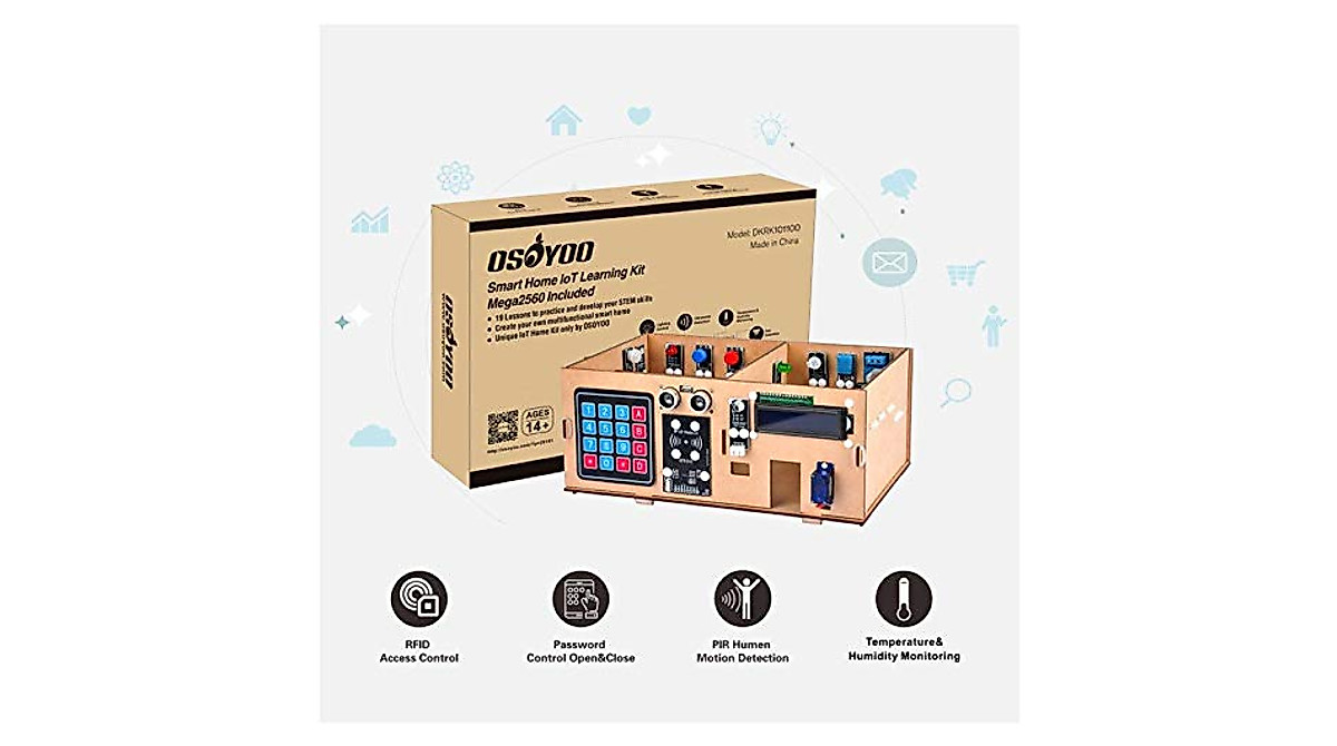 OSOYOO IoT Smart Home Kit for Arduino - Learn Coding & STEM