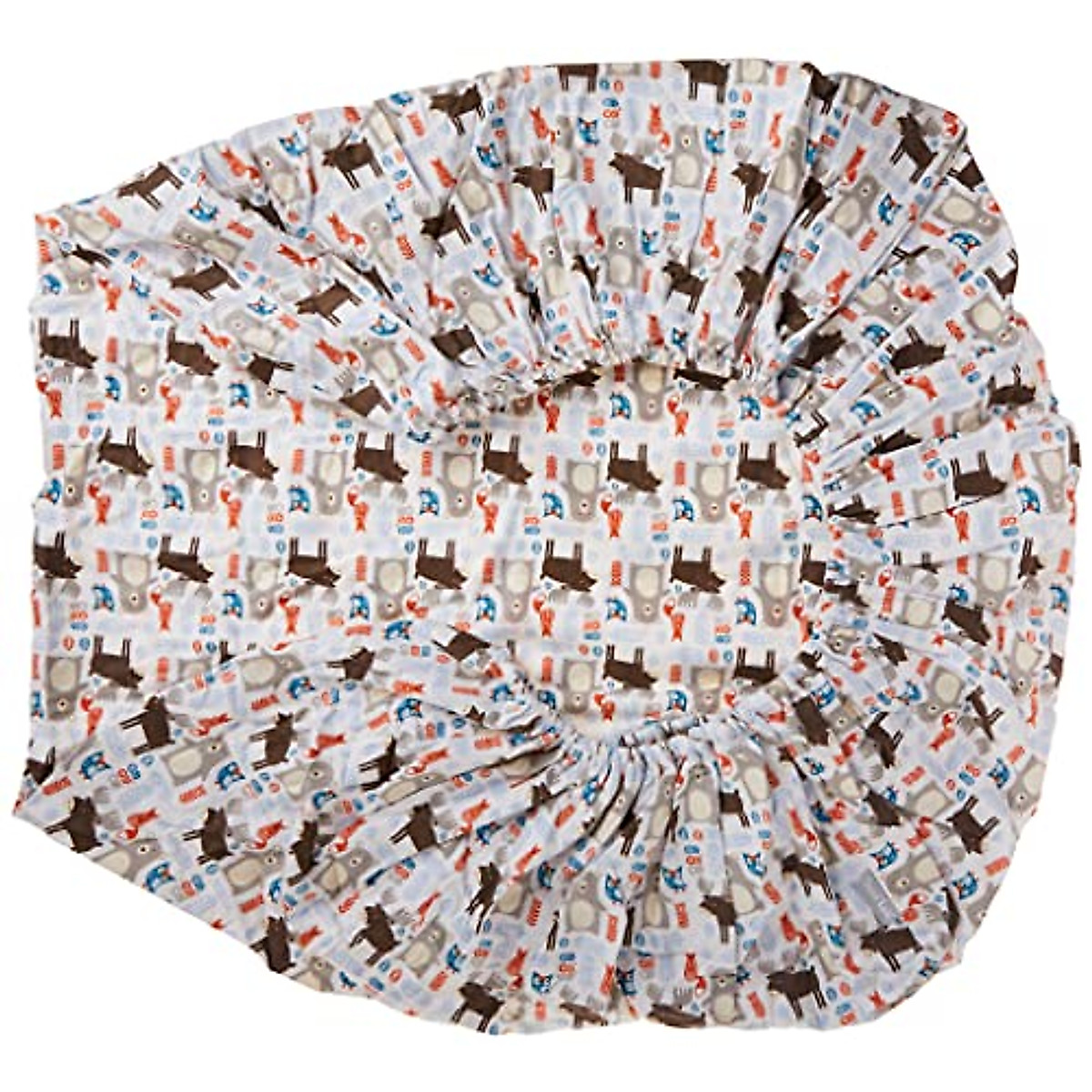 Trend Lab 100% Cotton Scandi Forest Deluxe Flannel Fitted Crib Sheet, 28x52 Inch (Pack of 1)