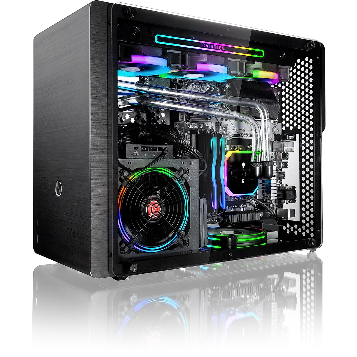 RAIJINTEK Ophion M Evo TGS Micro-ATX, Tempered Glass