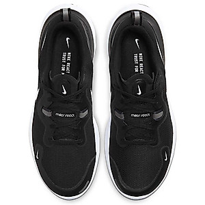 NIKE Men's Stroke Running Shoe, Black White Dk Grey Anthracite Volt, 6