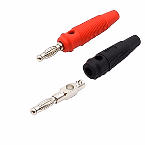 30V 5A Bench Power Supply Variable and Banana Plugs Solder DIY Banana Plug Connectors 10 Pairs