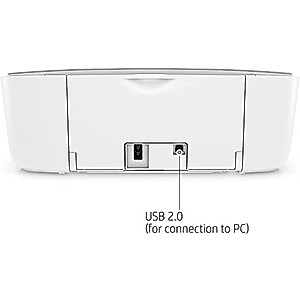 NEEGO HP DeskJet Wireless Color Inkjet Printer All-in-One with LCD Display - Print Scan Copy and Mobile Printing Ultra Compact 6 ft Printer Cable