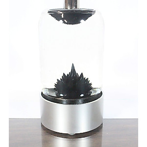 Spike Ferrofluid in a Bottle Magnetic Liquid Sculpture Educational Display Executive Desk Toy