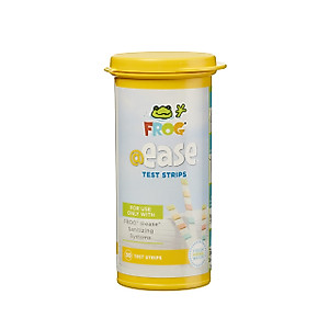 FROG @ease Test Strips for Hot Tubs for use only with FROG @ease In-Line and Floating Sanitizing Systems for Spas up to 600 gallons, Measures low levels of Chlorine, Quick and Easy Test Strips