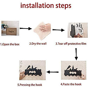 Wild Animals Elk Decorative Wall Hanger Family Clothes Wall Hooks Coat Rack Keys Holder Organizer Hook Animal Decorative Wall Hooks Hanger Handbag Keyring Holder Gifts for Relatives (Elk)