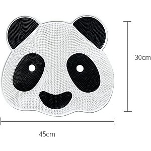 Panda Cleansing Anti-Itch Bath Mat, 2023 New Panda Clean Bath Mat, Silicone Bath Massage Cushion with Suction Cup (1pc)