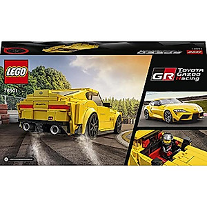 LEGO® Speed Champions Toyota GR Supra 76901 Toy Car Building Kit; Racing Car Toy for Kids