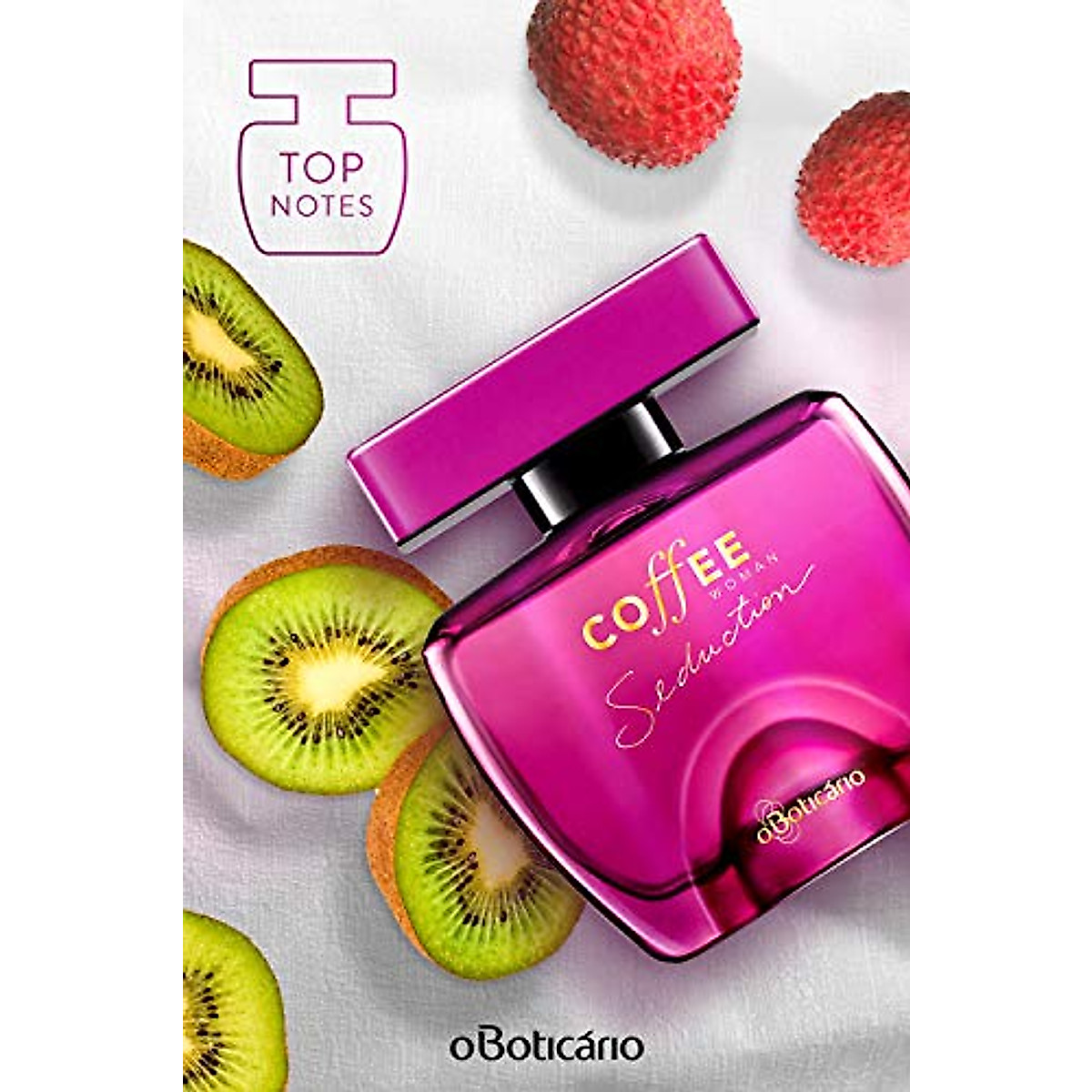 Coffee Woman Seduction Eau de Toilette by O Boticario | Long Lasting Perfumes for Women | Sweet Floral Fragrance For Women (3.4 fl oz)