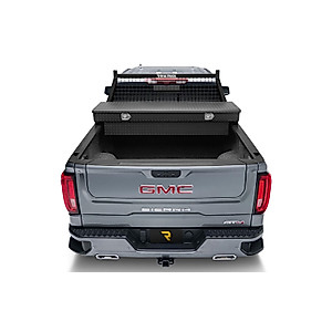 BACKRACK | 10400 | Truck Bed Safetyrack Headache Rack |Fits '68-'07 Chevy/GMC Classic/CK Series | '75-'03 F-150 |'04-'15 Nissan Titan | '68-'17 Dodge Ram | '95-'07 Toyota Tundra, Black