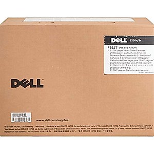 Dell F362T Toner Cartridge 5230n/5230dn/5350dn Laser Printers,Black,7 x 12 x 16