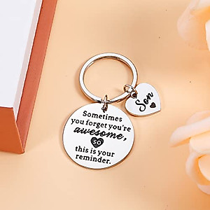 Valentines Day Gifts for Son Baby Boys Christmas Stocking Stuffers Inspirational Gifts for Son Teen Boys Birthday Graduation Back To School Gifts for Kids Men Adult Boys Step Son in Law from Mom