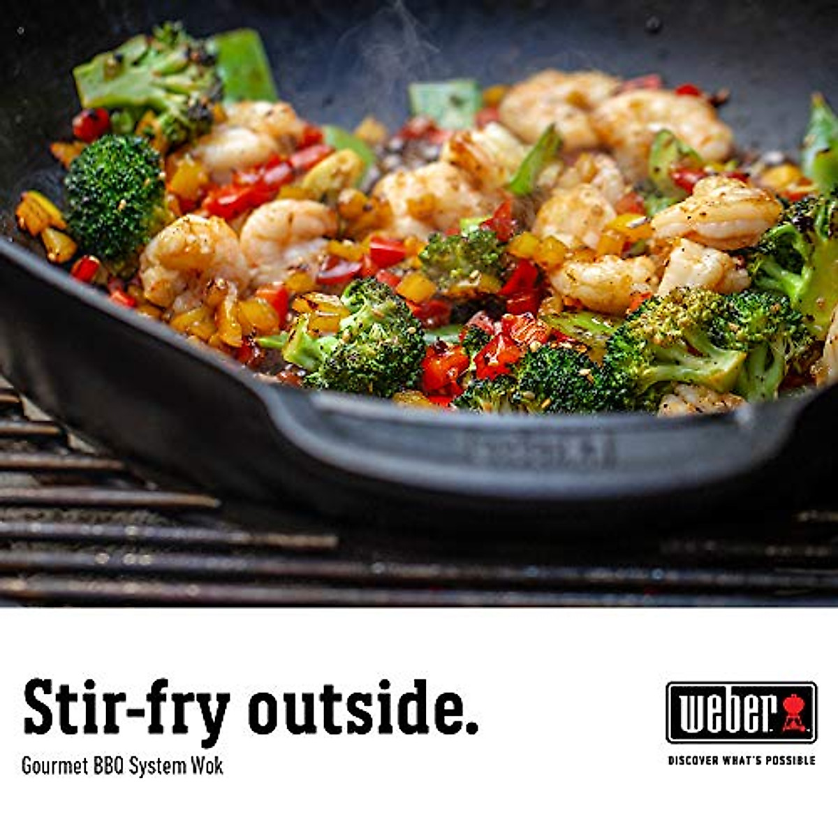Weber Gourmet BBQ System Wok,Black