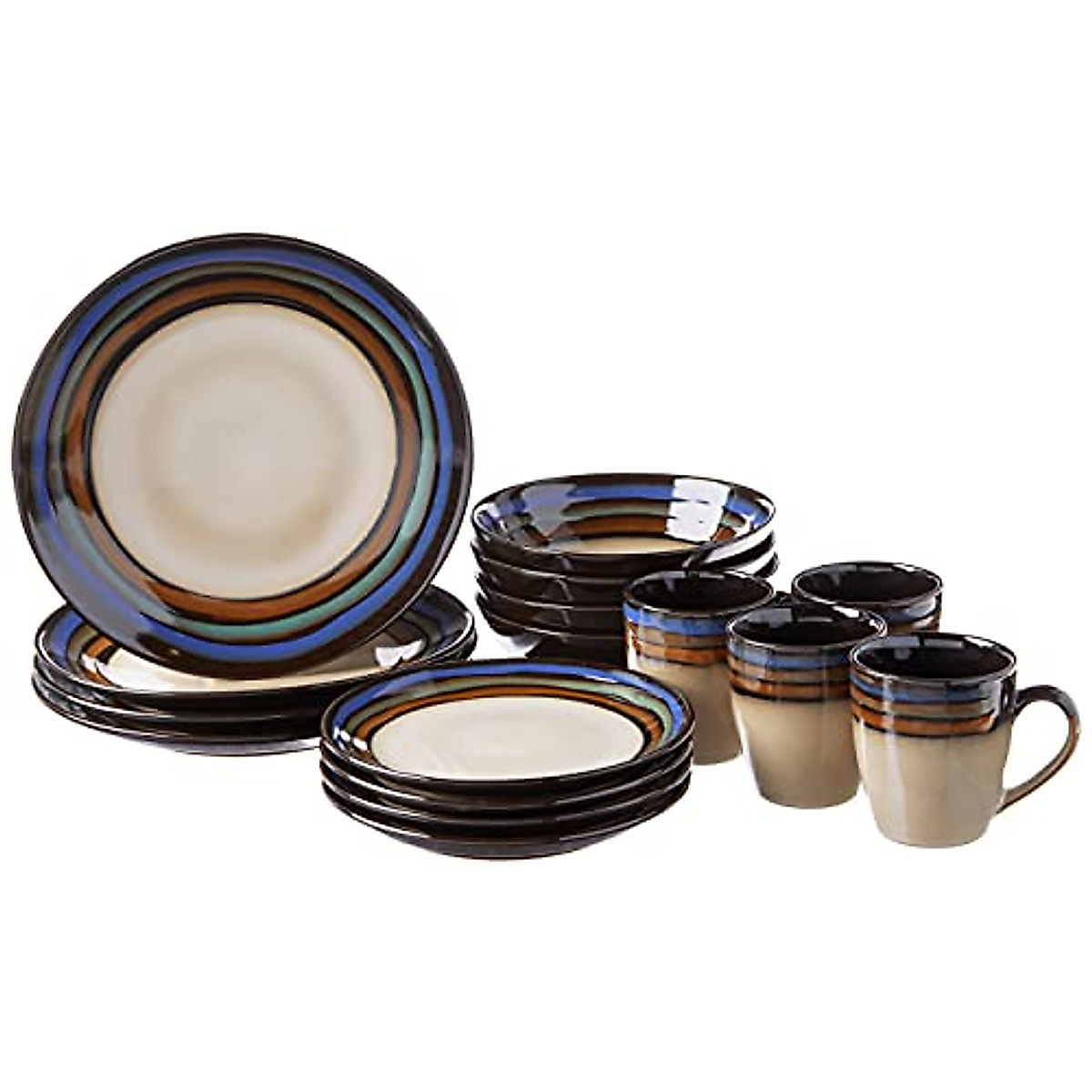 Pfaltzgraff Galaxy 16-Piece Dinnerware Set
