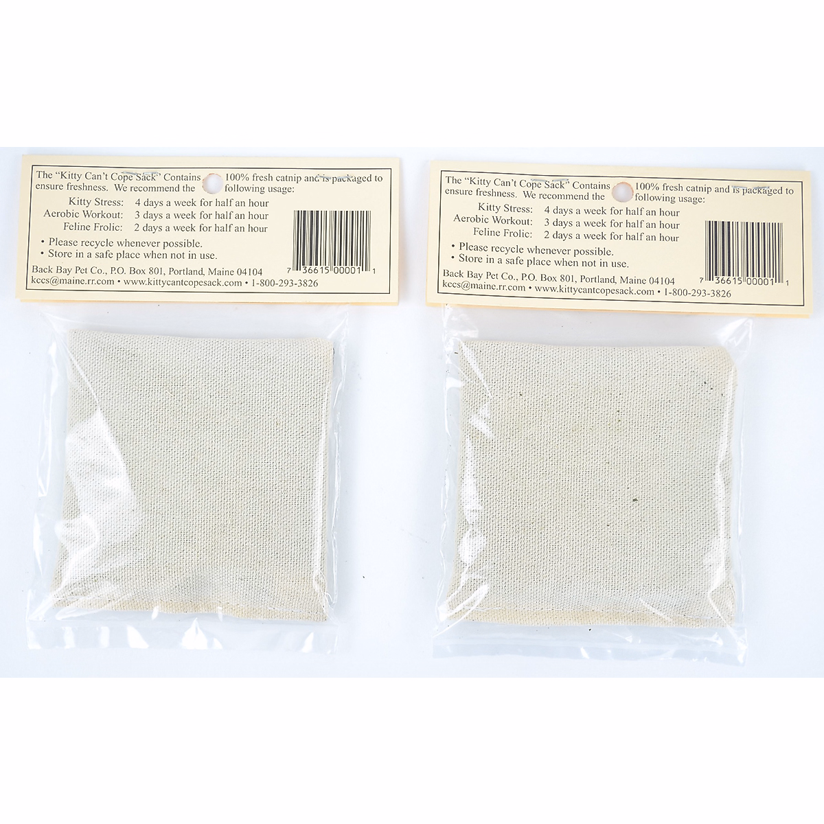 Back Bay Pet, Cat Treat Kitty Cant Cope Sack