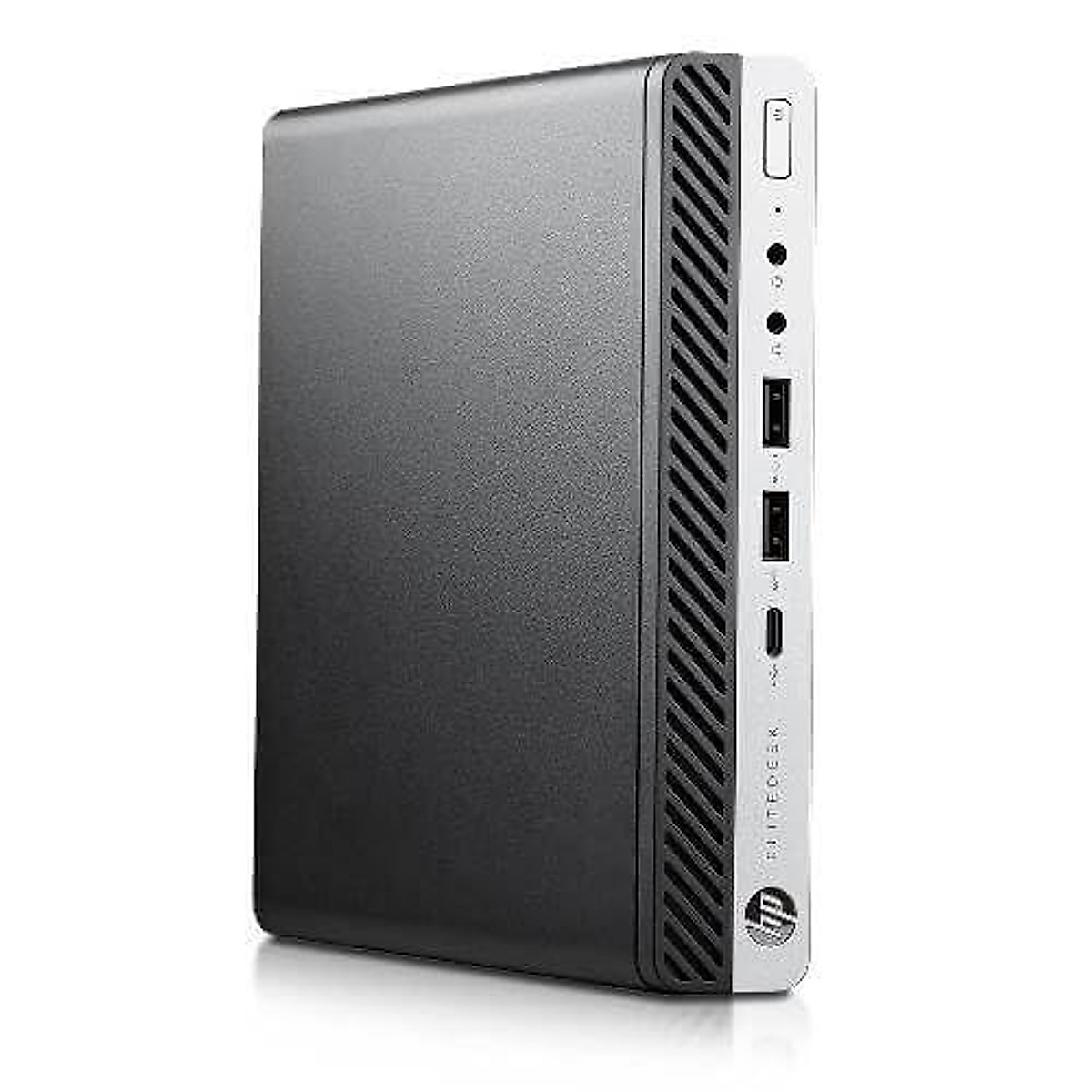 HP EliteDesk 800 G4 Mini Tiny Business PC, Intel Hexa-Core i5-8500T up to 3.5GHz, 16GB DDR4 RAM, 256GB NVMe SSD, Dual Monitor Support, WiFi, Bluetooth, HDMI, DisplayPort, Win11 Pro 64-bit (Renewed)