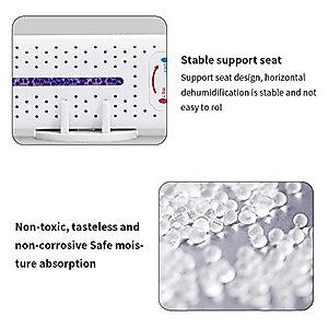 USB Powered Dehumidifiers Mini Circulating Dehumidifier with Base Portable for Textiles, Valuable Instruments, Food,etc(Dehumidifier)
