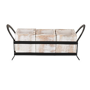 CUT02WW Wooden Utensil Cutlery Holder Caddy Flatware and Silverware Organizer Spoons, Forks, Knifes and Napkin Supplie