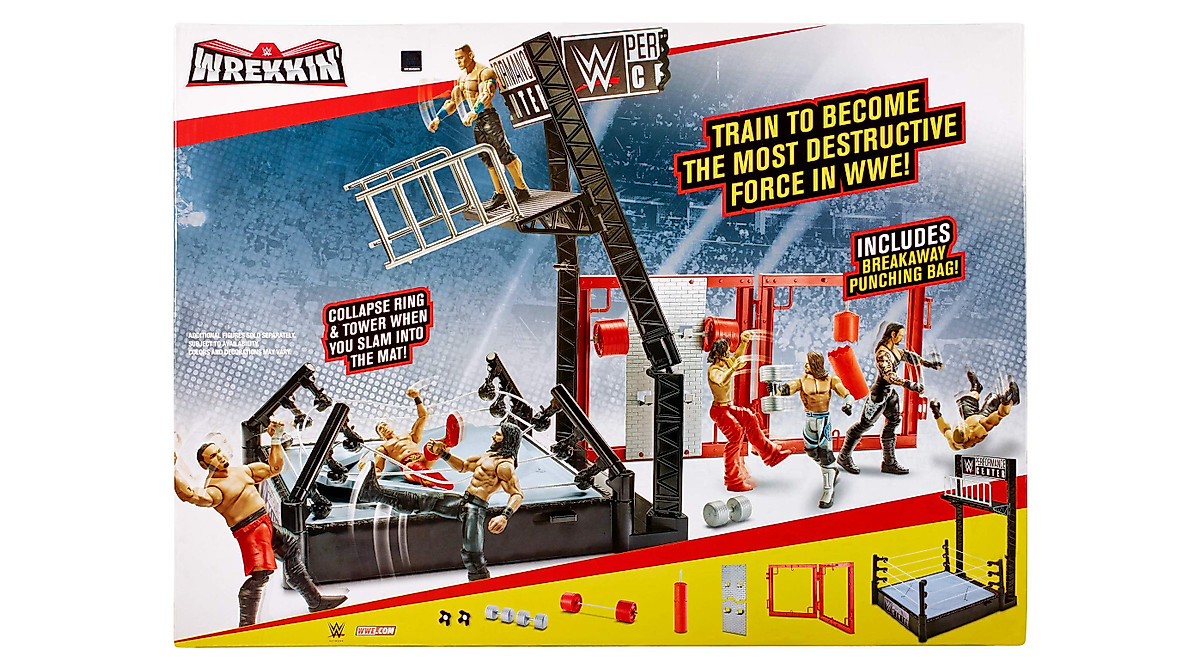 Mattel WWE Wrekkin’ Performance Center Playset | Action & Wrecking Fun