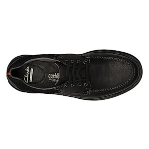 Clarks Men's Cotrell Edge Oxford, Black Oily Leather, 11 D-Medium US