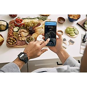 Citizen CZ Smart PQ2 Hybrid Smartwatch with YouQ Wellness app Featuring IBM Watson® AI and NASA Research, Black and White Customizable Display, Bluetooth, HR, Activity Tracker, 18-Day Battery Life