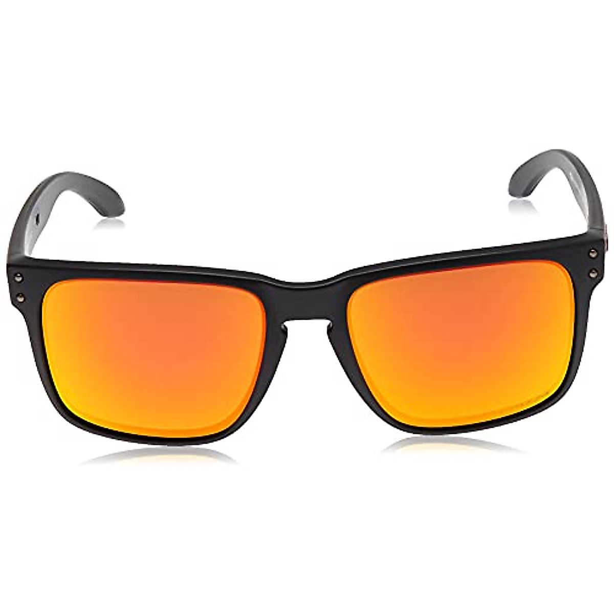 Oakley Men's OO9417 Holbrook XL Square Sunglasses, Matte Black/Prizm Ruby, 59 mm