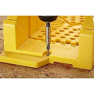 Stanley 1-20-600 Saw Storage Miter Box with Saw, Black