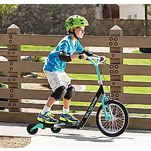 Razor DeltaWing Scooter Black/Mint Green, One Size