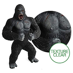 7.5 inch Orangutan Figurines Gorilla Model Plastic Animal Action Figure for Animal Collection