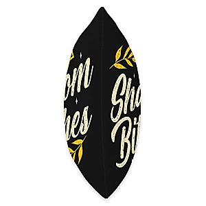 Spin My Dreidels – Funny Hanukkah Holiday Gifts Hanukkah Shalom Bitches Funny Retro Jewish Holiday Gift Throw Pillow, 18x18, Multicolor