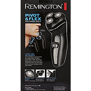 Remington R3-4110A Rotary Shaver, Mens Electric Razor, Electric Shaver, Black