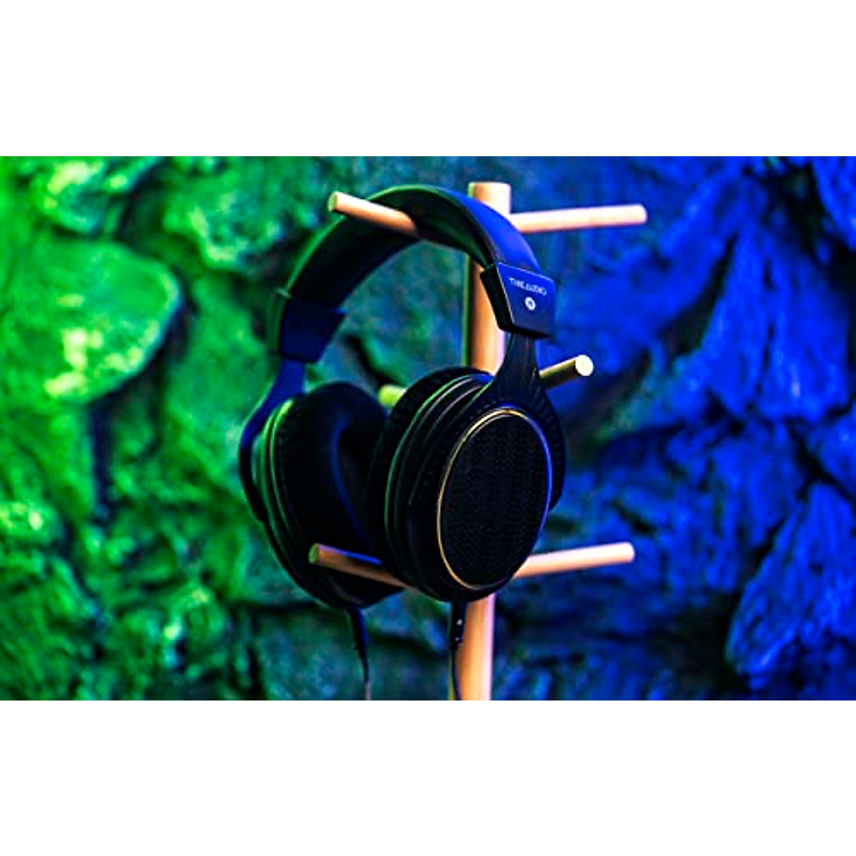 Linsoul Thieaudio Ghost Custom 40mm Dynamic Driver Over-Ear Headphones Open-Back Reference Tuning with Detachable Cable for Audiophile Studio Musician