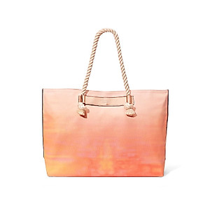 Victoria's Secret Canvas Tote Color Multi Color New