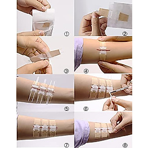 Israeli First Aid Emergency Laceration Closure Kit for Lacerations and Cuts, 10 Piece Set