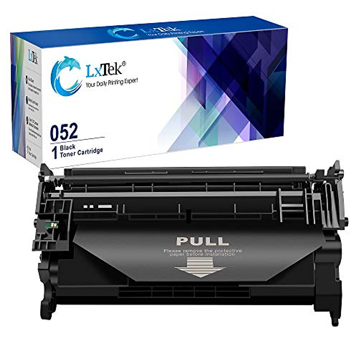 LxTek Compatible Toner Cartridge Replacement for Canon 052 to use with ImageCLASS MF424dw MF426dw LBP214dw，i-SENSYS LBP214dw LBP214dw MF421dw (Black, 1 Pack)