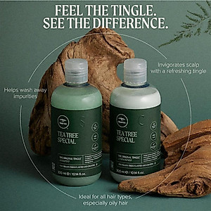 Tea Tree Special Conditioner, Detangles, Smooths + Softens, For All Hair Types, 2.5 fl. oz. (Packaging May Vary)