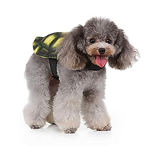 Funny Pet Clothes Turtle Cosplay Clothes Creative Halloween Costume for Puppy Dog (Size S) Pet Dog Utensils