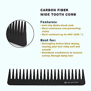 O BRUSHZOO Detangler Hair Brush for Curly Hair, Detangling Brush for Wet Dry Thick Wavy Hair, Curly Hair Brushes for Women Men Kids Styling Defining