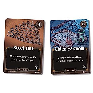 Thunderworks Games - Roll Player: Monsters and Minions | 5-Player Expansion for The Dice Game of Fantasy Character Creation | Strategy Board Game by Thunderworks Games | 1-5 Players Ages 12+