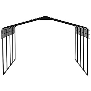 New Yard 12 x 20 x 7 ft Heavy Duty All Steel Carport – All-Weather Steel Canopy Shelter and Steel Frame for Cars, Trucks, Boats, and Outdoor Equipment