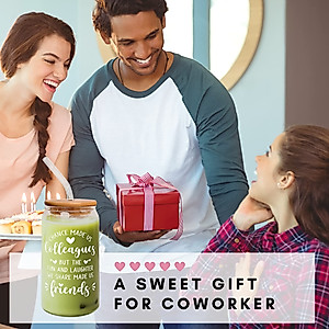 Coworker Gifts for Women - Coworker Leaving Gifts for Women - Farewell Gifts, Going Away Gift for Coworker, Friends - Bestie Gifts for Women Friends - Gifts for Women Birthday Unique - 16Oz Can Glass
