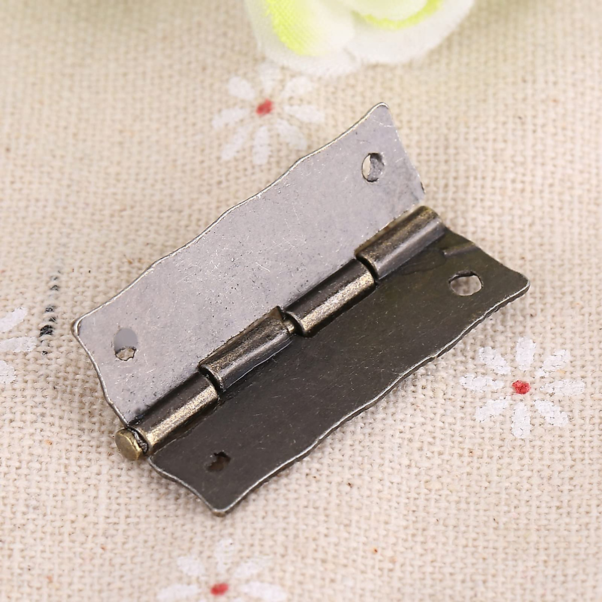 Bronze Butt Hinges, 10Pcs 270¡ã Box Hinges Cabinet Door Antique, Kitchen Cabinet Cupboard Hinges, Folding Butt Hinges for Home Kitchen Furniture Hardware, Bronze Butt Hinges, 10Pcs 270?? Box Hinge