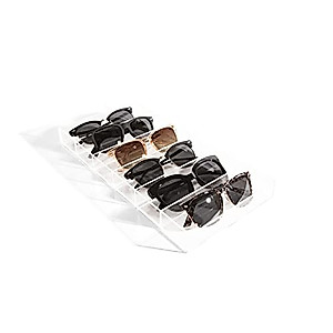 the prosperity room | Acrylic Sunglasses Organizer case organizers sunglass holder eyeglass glasses budget envelopes envelope budgeting jewelry makeup storage saving real savings, Clear