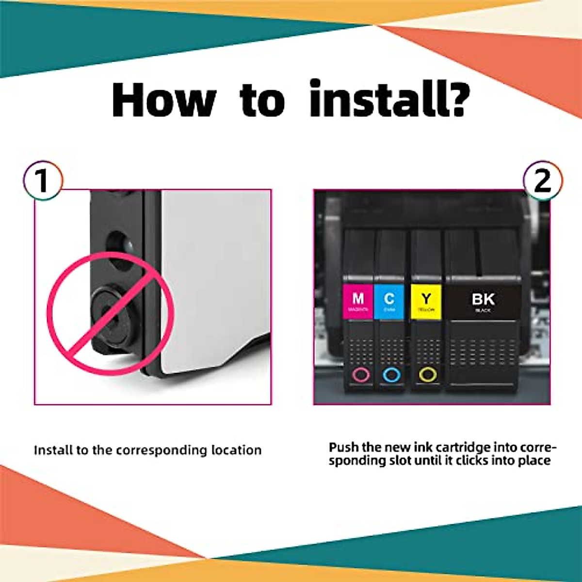 Topkolor 962XL Ink Cartridges Combo Pack Compatible HP 962 XL Compatible HP 9015e 9018e 9015 9018 9010 9020 9012 e Series Printer, 5 Pack